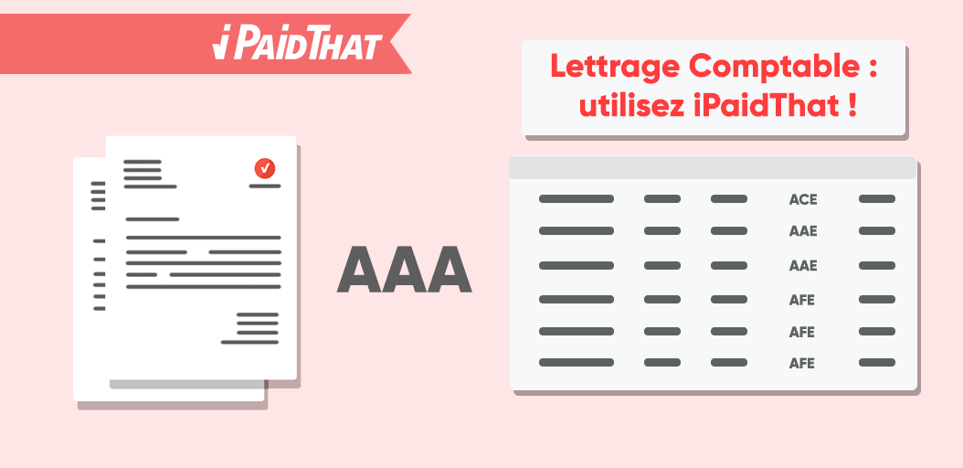 Lettrage comptable : utilisez iPaidThat